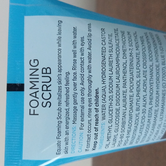 Equate | Skincare | Equate Beauty Foaming Scrub | Poshmark